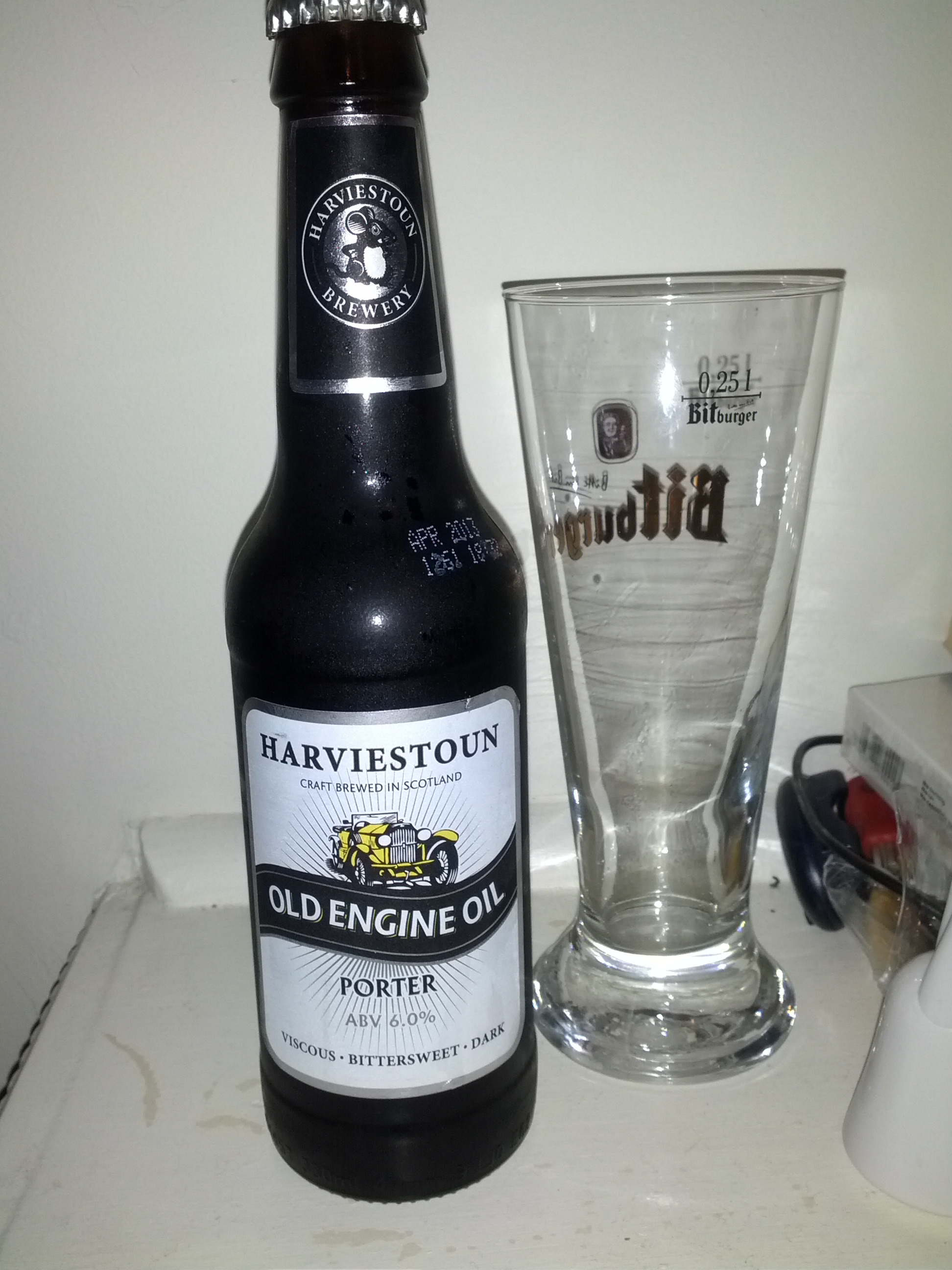 Harviestoun Old Engine Oil Porter | Ramblings